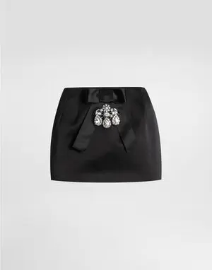 Dolce & Gabbana Black Wash Skirts