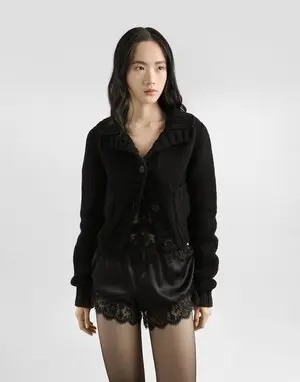 Dolce & Gabbana Virgin Wool And Cashmere Cardigan