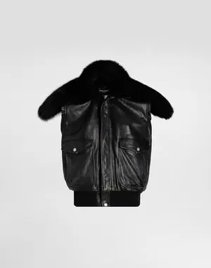 Dolce & Gabbana Vintage Leather Jacket