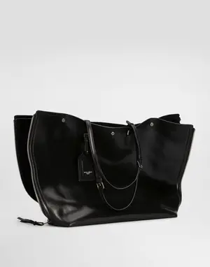 Dolce & Gabbana Atene Calfskin Shopper - Black