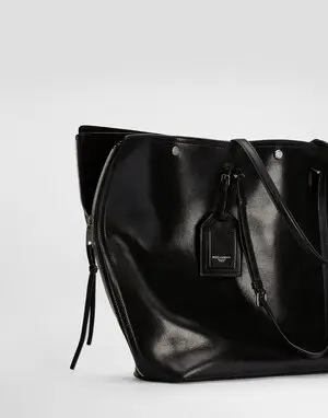 Dolce & Gabbana Atene Calfskin Shopper - Black