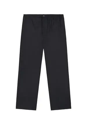 The Row Black Wash Pants For Men