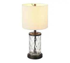 GLOBE ELECTRIC 20' Fillable Watered Glass Table Lamp