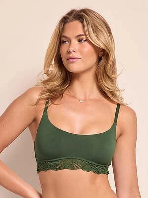 Victoria's Secret Adore Me Shiloh Wireless Bralette Green