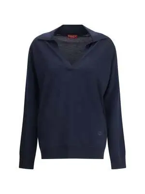 Gucci Polo Sweater - Blue