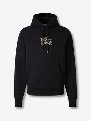 Burberry Hooded Sweatshirt - Black