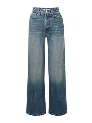 RÙADH The Quinn High-Rise Straight-Leg Jeans