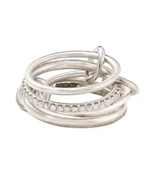 SPINELLI KILCOLLIN Nimbus Sterling Silver And Diamond Ring