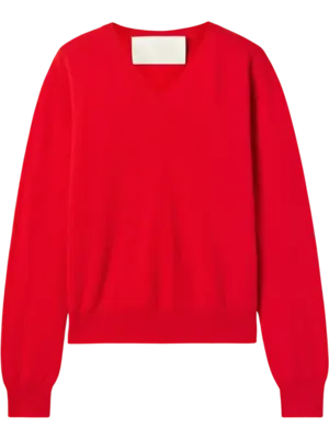 Red Cashmere Jumper
