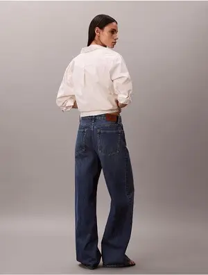 Calvin Klein Wide Leg Jeans - Indigo Julius