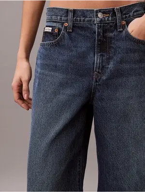 Calvin Klein Wide Leg Jeans - Indigo Julius