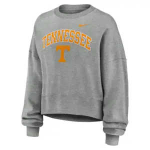 Nike Tennessee Phoenix Arch College Pullover Crew - Grey
