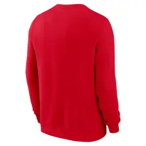 Nike Ohio State Arch College Pullover Crew - Red