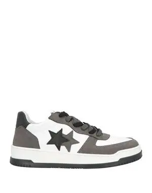 2STAR Leather Low-top Sneakers - Grey