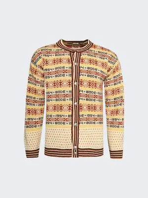Men's Jacquard Cardigans