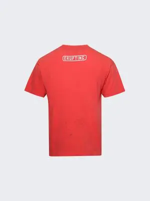 SAINT MXXXXXX Erupting Tee Red