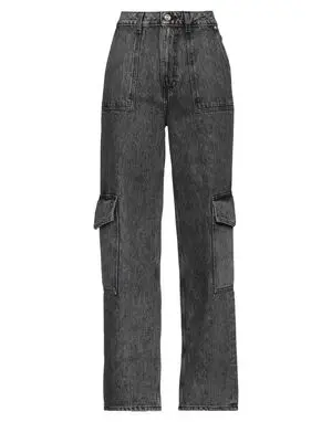 GANNI Organic Cotton Cargo Jeans