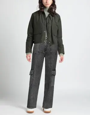 GANNI Organic Cotton Cargo Jeans