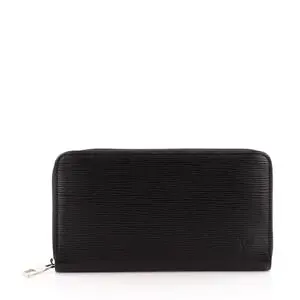 LOUIS VUITTON Zippy Organizer Epi - Black
