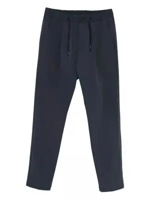 Herno Pleated Straight-leg Trousers