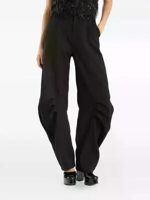 ROTATE BY BIRGER CHRISTENSEN Pleated Trousers Blacks