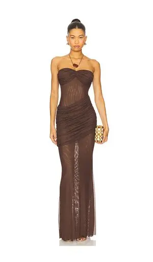 BANANHOT Erica Dress - Brown