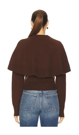 Ronny Kobo Evian Knit Top - Brown