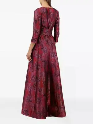 BARUNI Elham Floral Print Maxi Dress