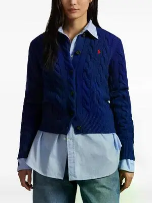 Polo Ralph Lauren Cable-knit Cardigan - Blue