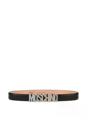 Moschino Silver Tone Belts For Women