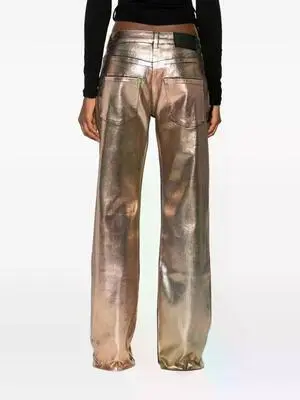 Ottolinger Metallic-panel Straight-leg Jeans