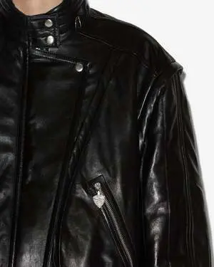 Isabel Marant Carole Leather Biker Jacket