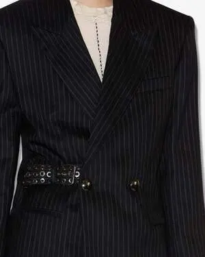 Isabel Marant Nahia Striped Suit Jacket