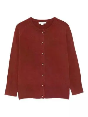 Cropped Button-Front Cardigans