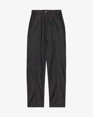 Isabel Marant Étoile Striped Pleated Pants