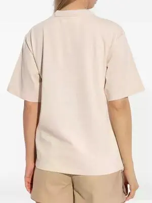 Sportmax Chain-embellished T-shirt - Neutrals