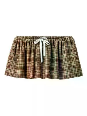 Plaid Line Skirts