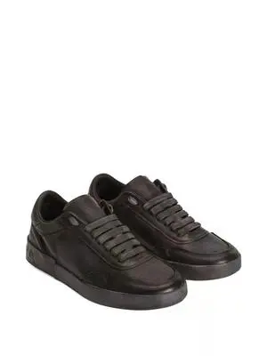 Dolce & Gabbana Portofino Perforated-detailing Sneakers - Black