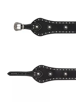 Dsquared2 Studded Leather Belt