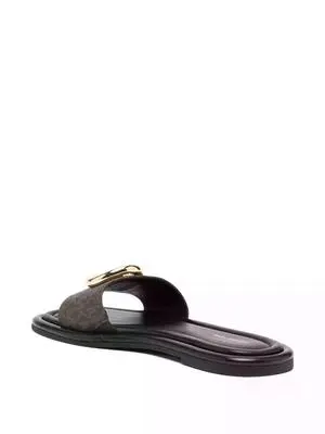 Michael Kors Milan Logo Sandals