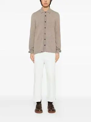 Brioni Cashmere Shirt - Neutrals