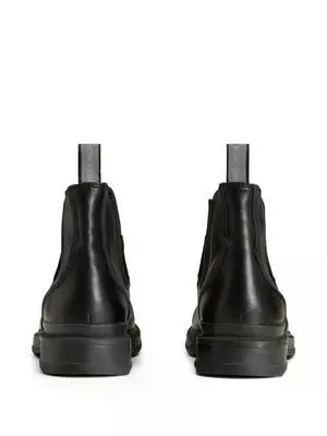 Woolrich Elastic-panelled Leather Boots