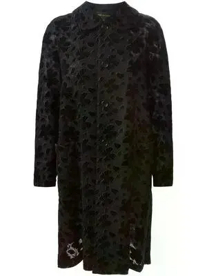 Comme Des Garçons Lace Buttoned Coat