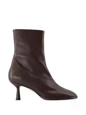 AeydĒ 65mm Dorothy Leather Ankle Boots