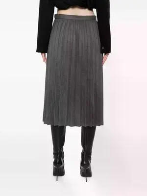 JNBY Pleated Midi Skirt