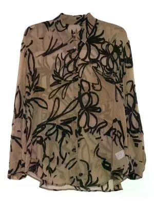 JNBY Printed Silk Shirt