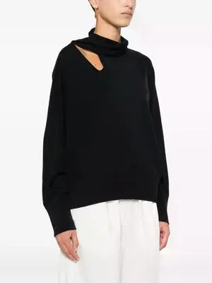 Incotex Cut-out Detail Sweater