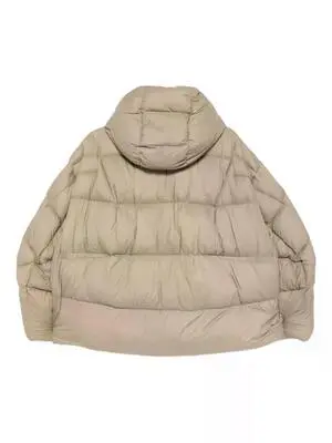 JNBY Hooded Puffer Jacket - Neutrals