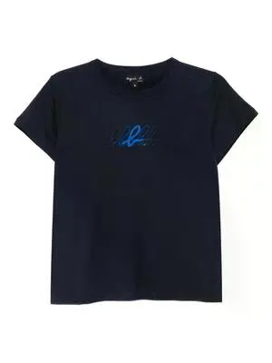 AGNÈS B. Logo Cotton T-shirt