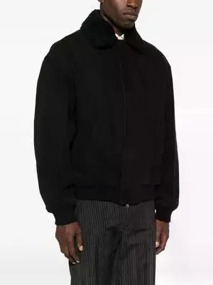 TONYWACK Fleece-collar Bomber Jacket